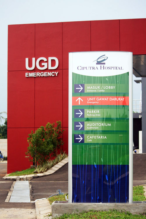 CIPUTRA HOSPITAL - Cei Design Signage Architecture l Design & Signage ...